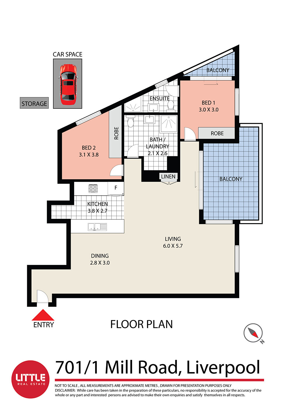 Little Real Estate | 2 Bedroom Apartment For Sale | 701/1 Mill Road…
